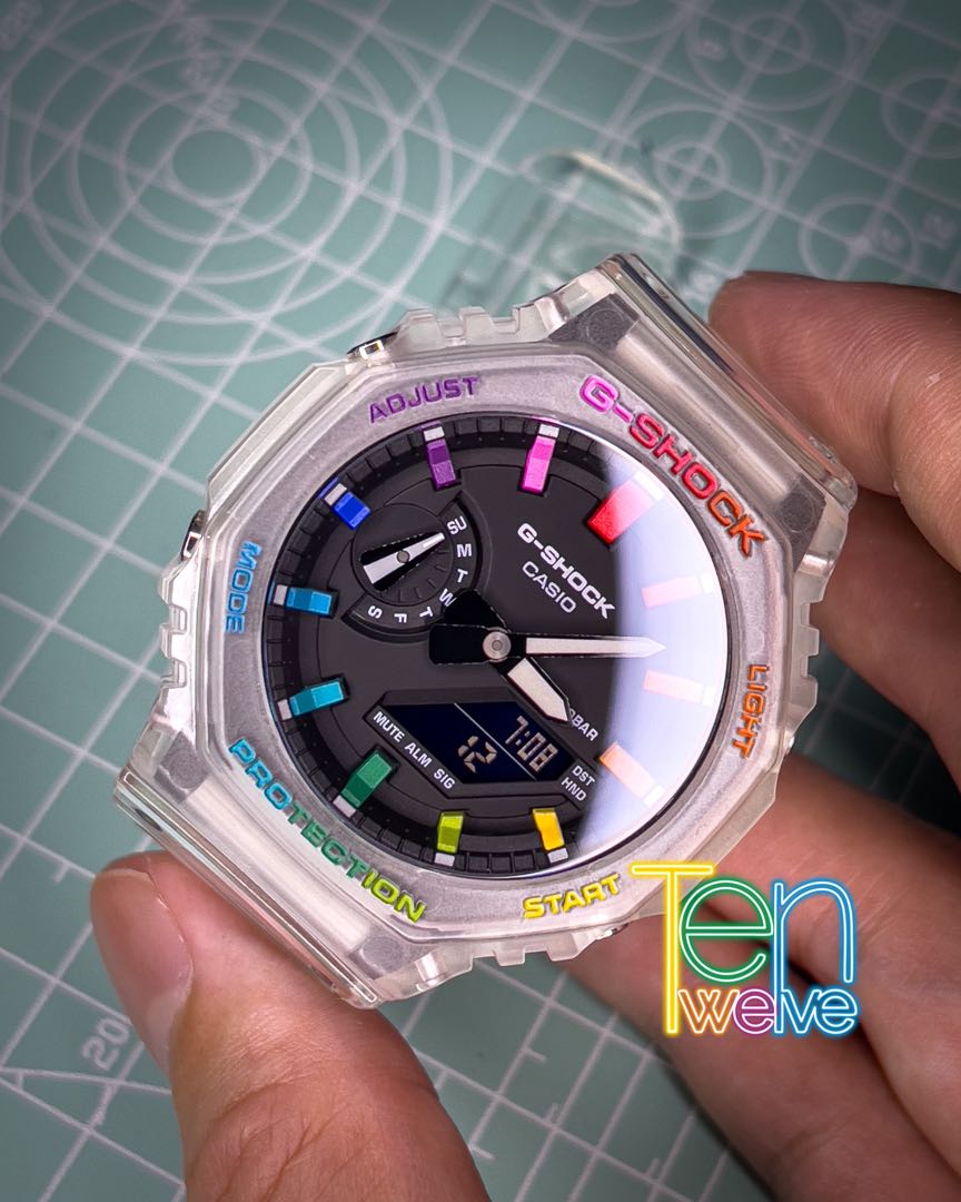 Casio G-Shock GA2100 GA2110 GA-2100 GA-2110 Sapphire Glass with AR ...