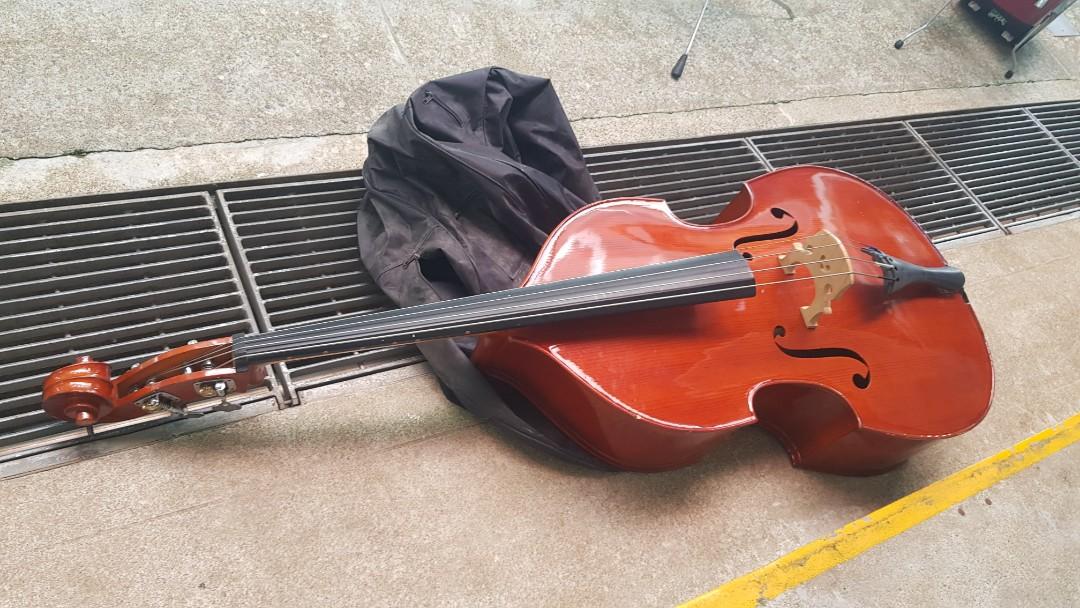 Cello / Double Base, Hobbies & Toys, Music & Media, Musical Instruments ...