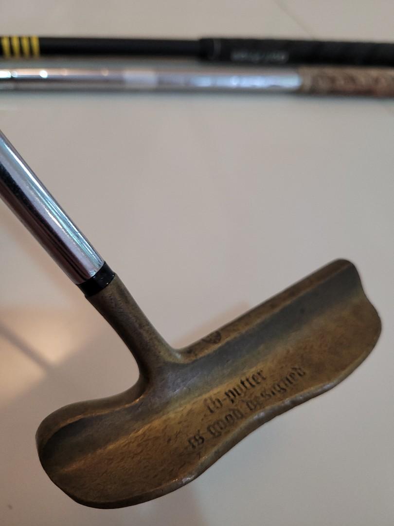 Classic vintage putter, Sports Equipment, Sports & Games, Golf on Carousell