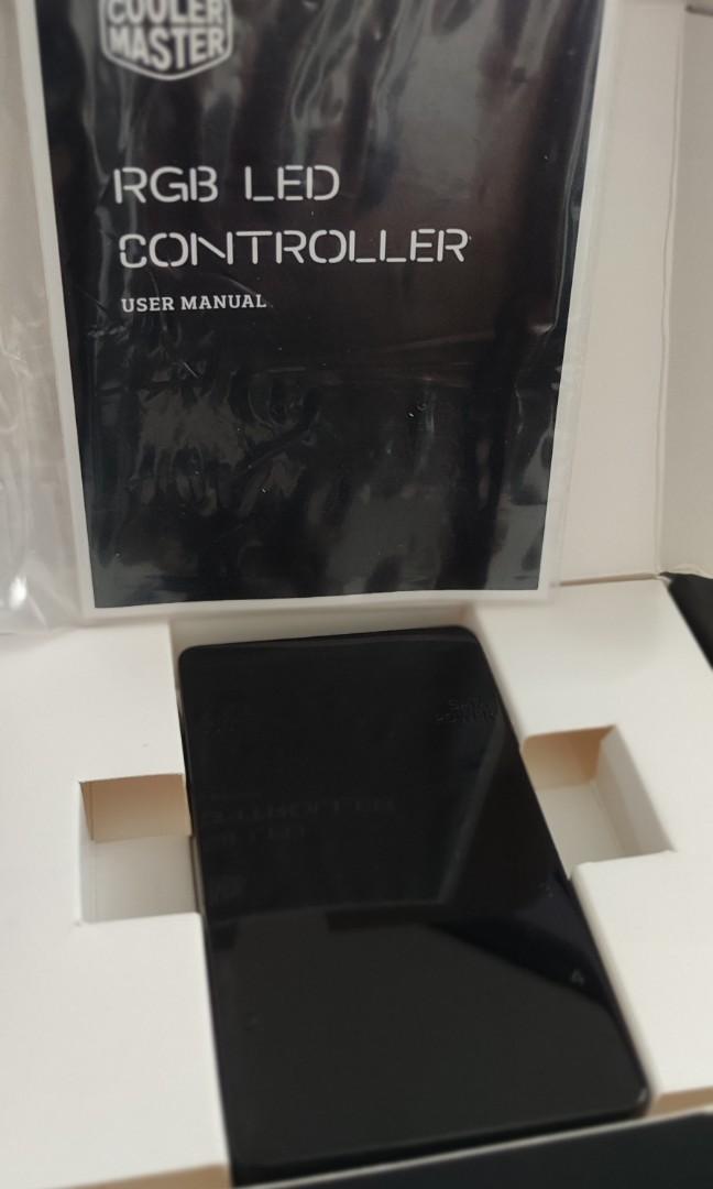 CoolerMaster RGB Fans with RGB Controller, Computers & Tech, Parts ...
