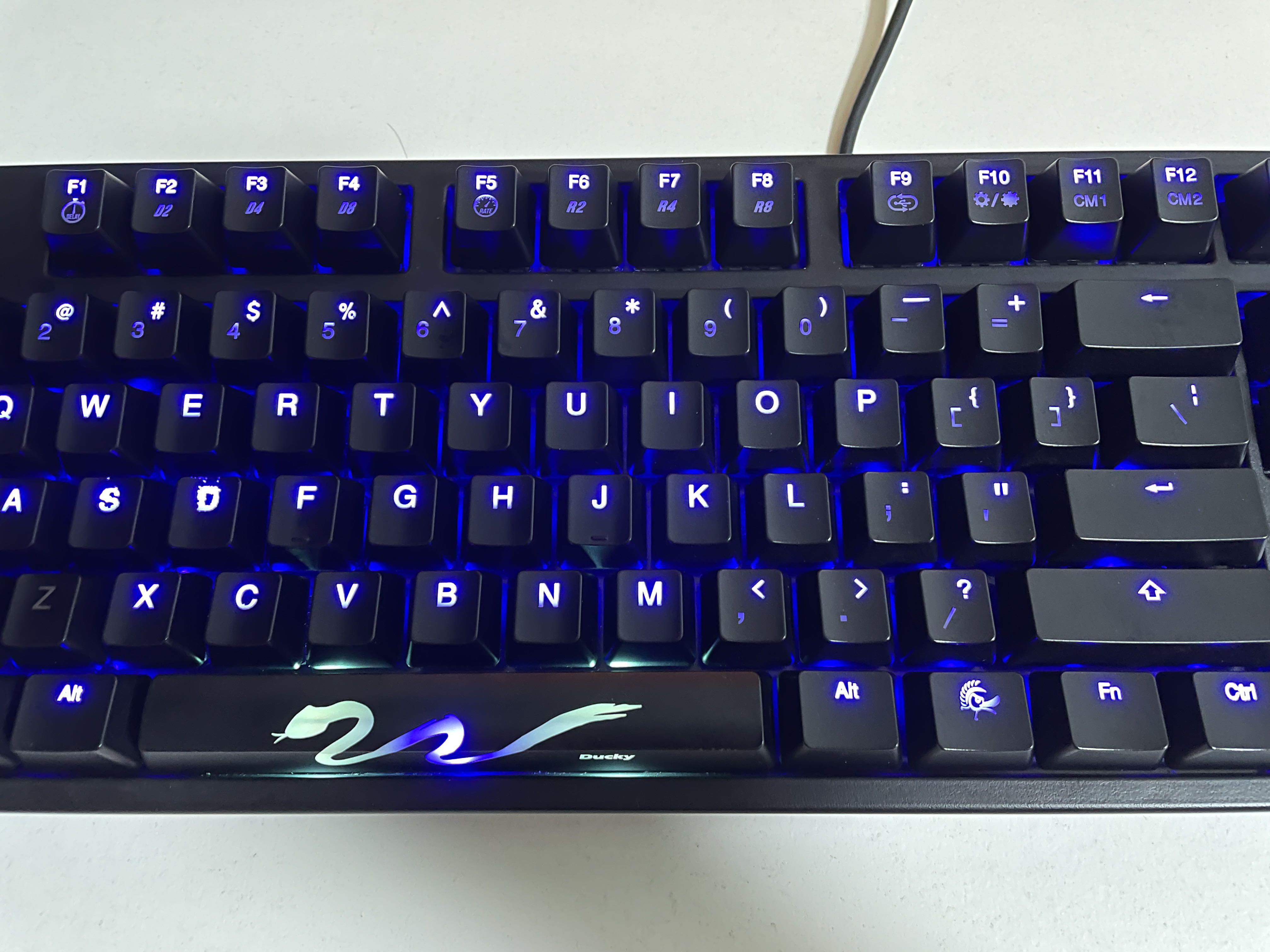 Ducky Shine 3 Mechanical Keyboard Cherry MX Red Switch Year Of The ...