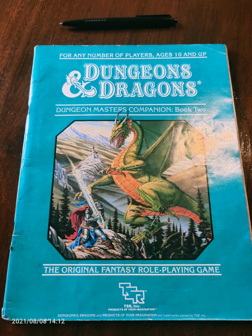 Dungeons and dragons (DM guide) 1984, Hobbies & Toys, Memorabilia ...