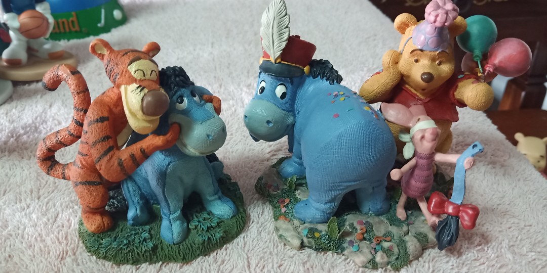 Eeyore and Tigger figures!, Hobbies & Toys, Memorabilia & Collectibles ...