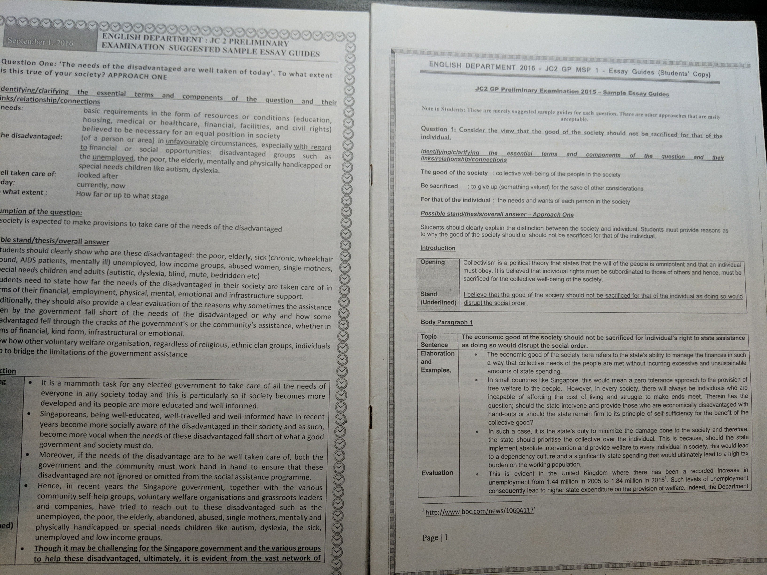 General paper gp model essay examples and notes, Hobbies & Toys, Books ...