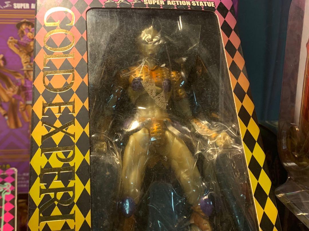 Giorno And Gold Experience Super Action Statue Medicos Jojos Bizarre