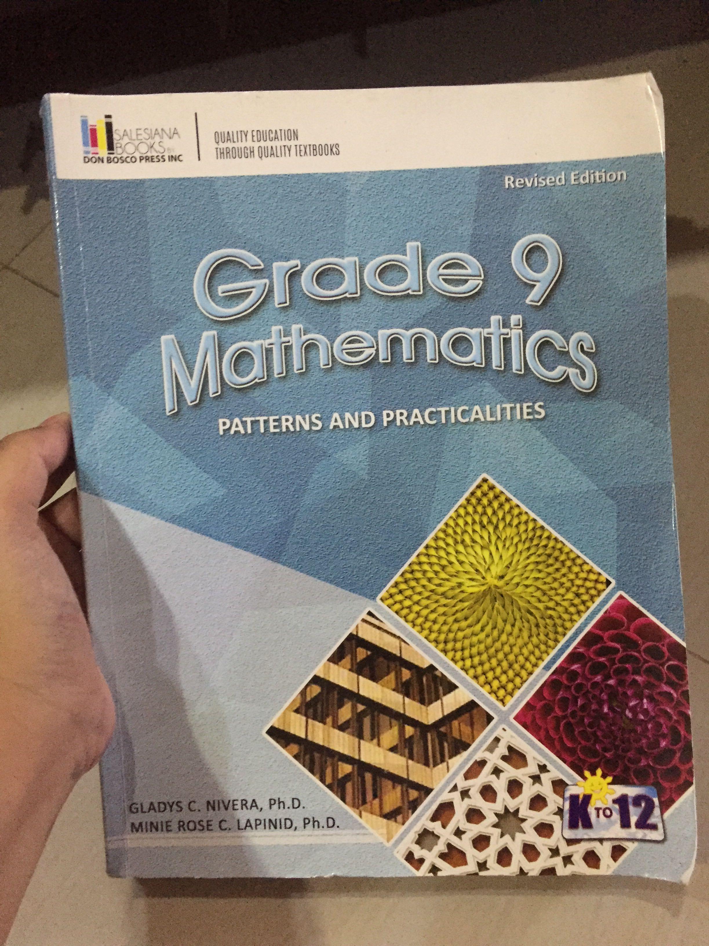 Grade 9 Mathematics Patterns and Practicalities, Hobbies & Toys, Books ...