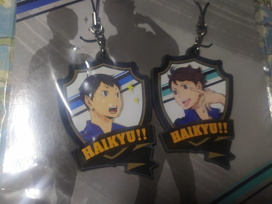Haikyuu Kageyama & Oikawa keychain set, Hobbies & Toys, Memorabilia ...