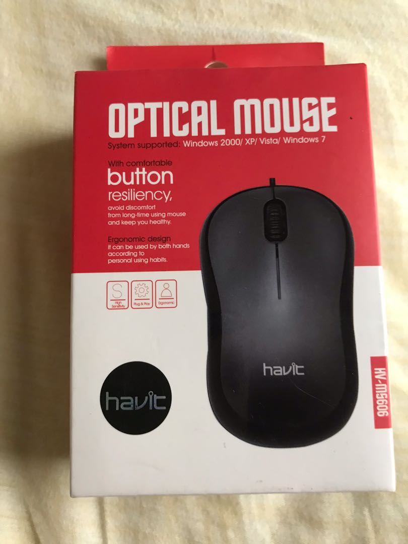 Havic Optical Mouse, Computers & Tech, Parts & Accessories, Mouse ...