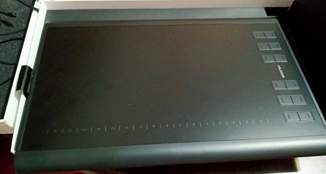 Huion 1060plus professional graphics tablet, Computers & Tech, Laptops ...