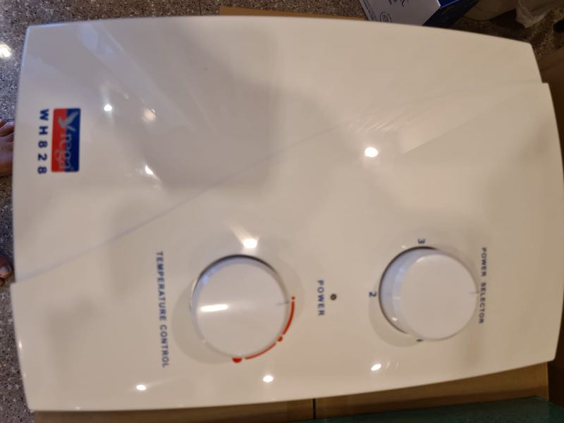 Instant Water Heater Rega WH828, TV & Home Appliances, Water Heater ...