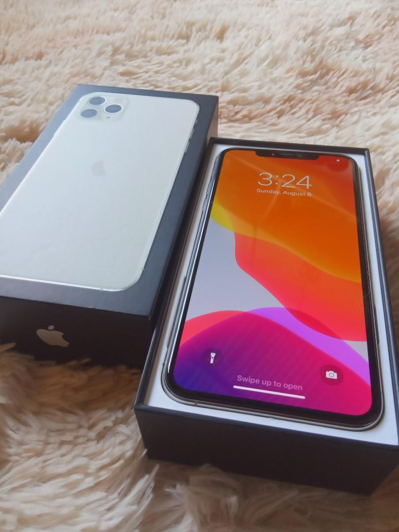 Iphone 11 pro max 64gb factory unlocked (white), Mobile Phones ...