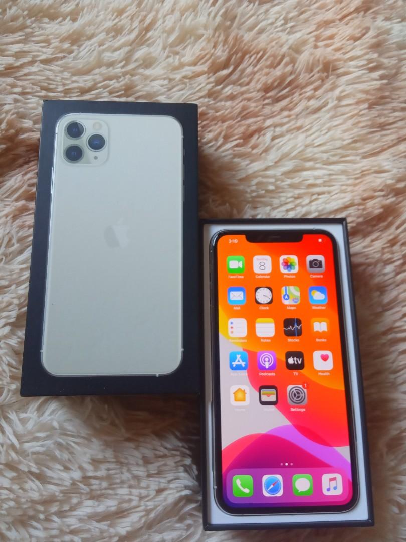 Iphone 11 pro max 64gb factory unlocked (white), Mobile Phones ...