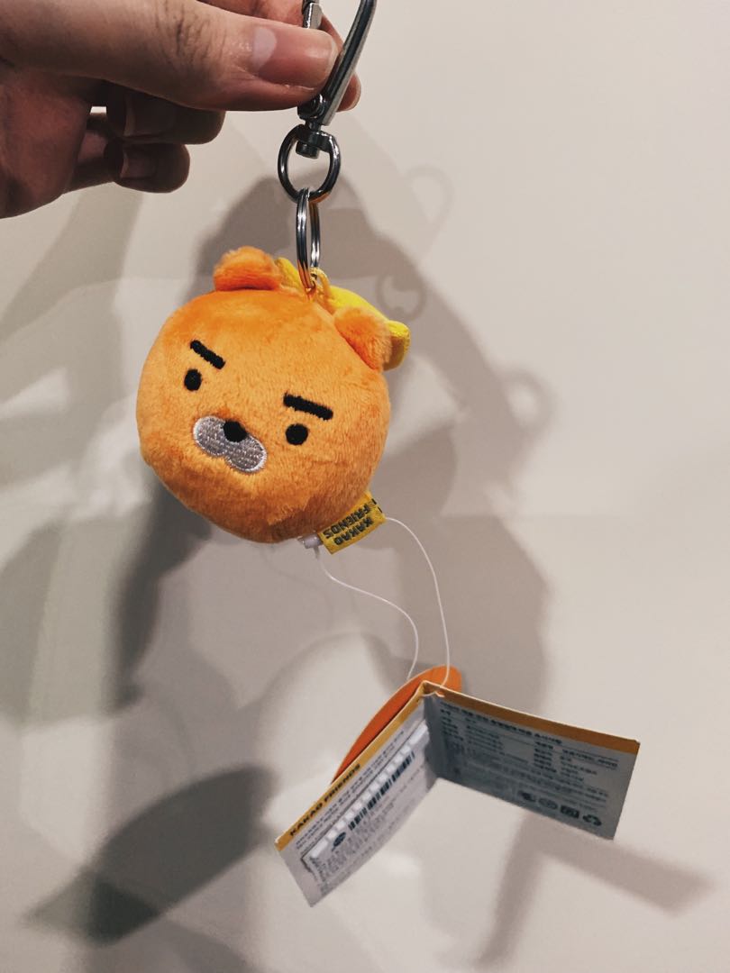 kakao friends ryan keychain, Hobbies & Toys, Toys & Games on Carousell