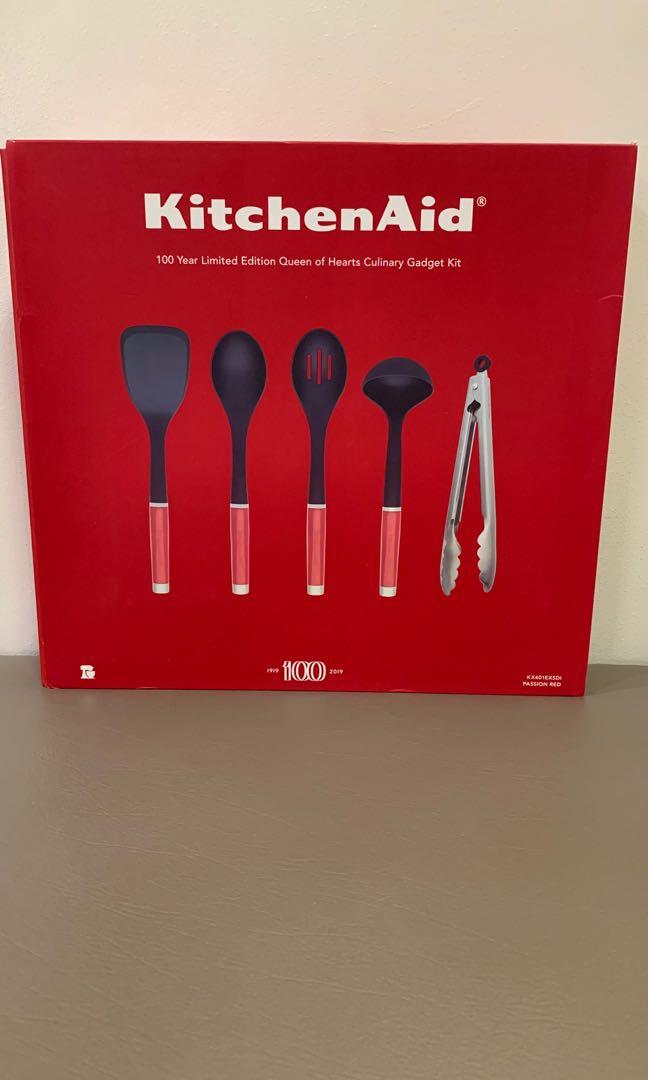 Kitchenaid Limited edition utensil set, Furniture & Home Living ...