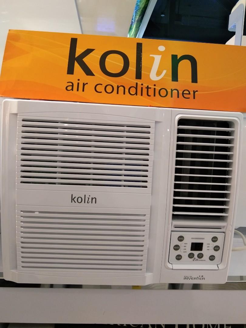 KOLIN COMPACT SIZE WINDOW TYPE AIRCON, TV & Home Appliances, Air ...