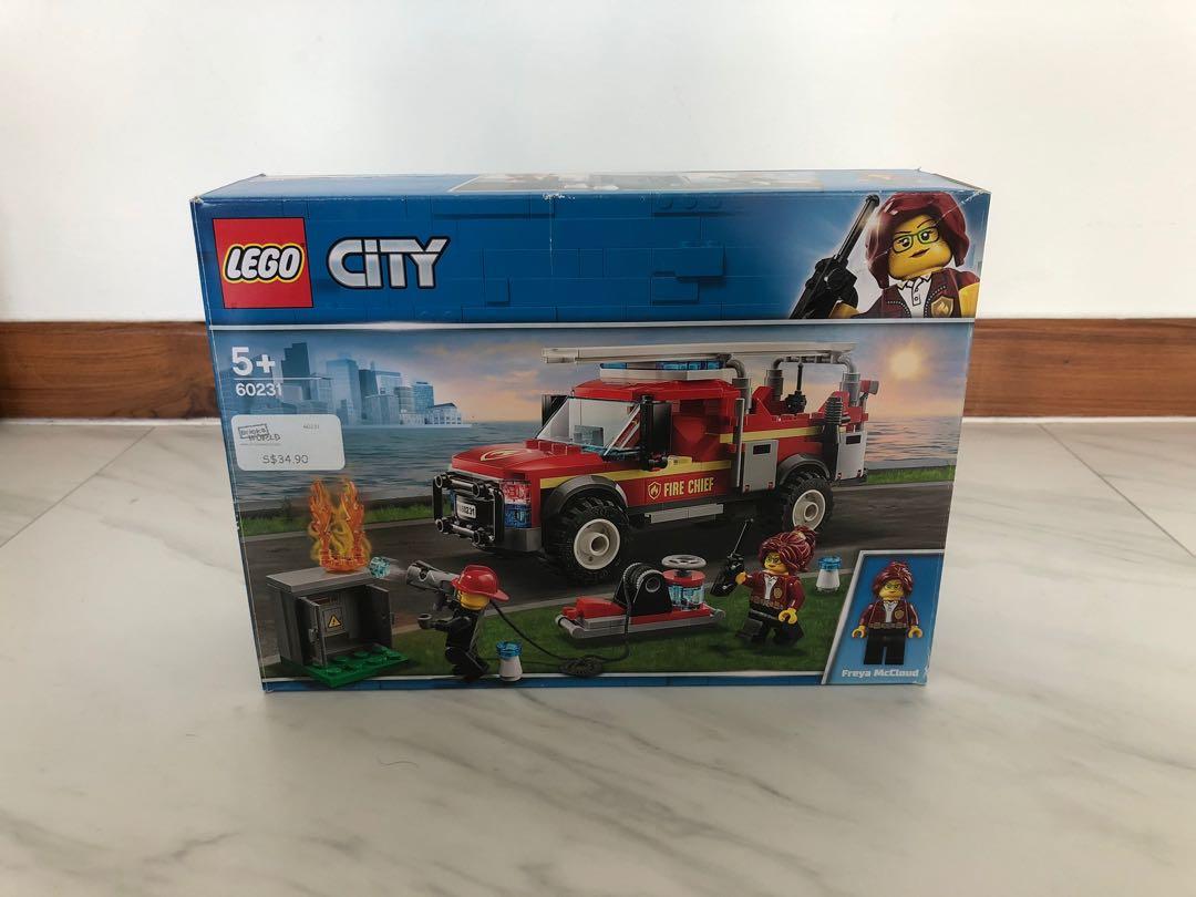 Lego City 60231 Fire Chief Response Truck, Hobbies & Toys, Toys & Games ...