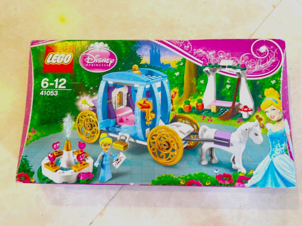 Lego Disney Princess 41053 Cinderella Midnight Coach, Hobbies & Toys ...