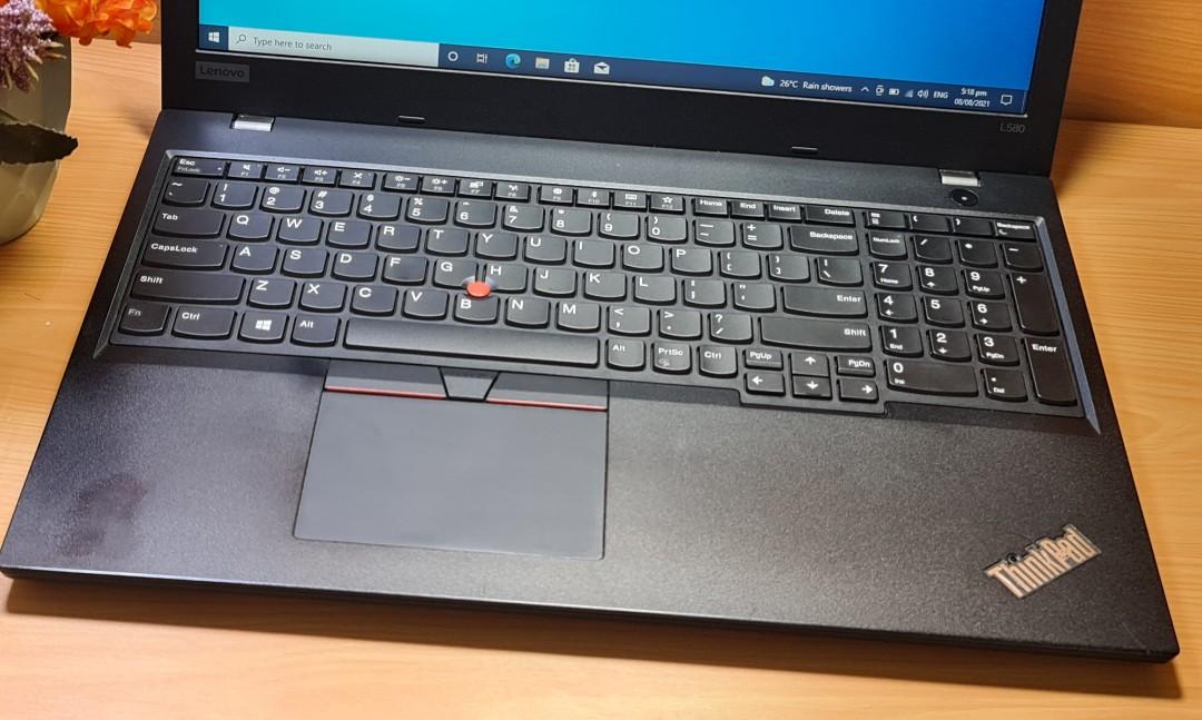 Lenovo thinkpad L580 i7 CoffeeLake 8Th Gen 8Gb ram 256Gb SSD, Intel UHD ...