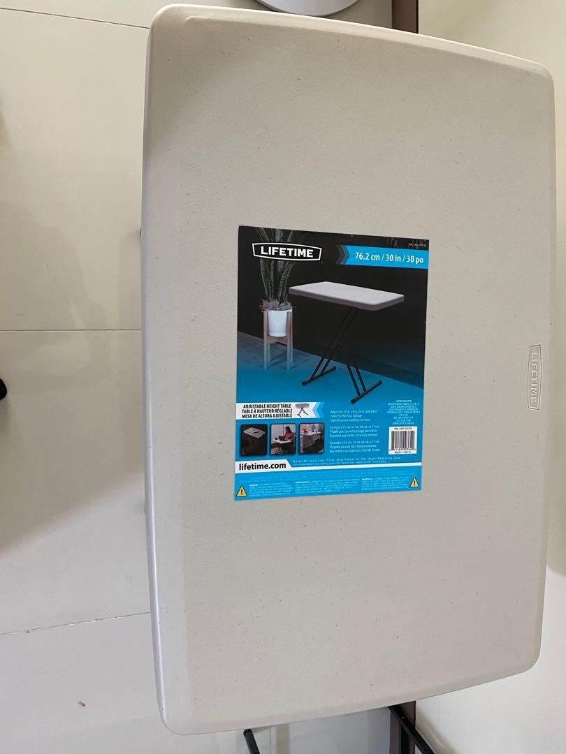 Lifetime brand folding table, Furniture & Home Living, Kitchenware ...