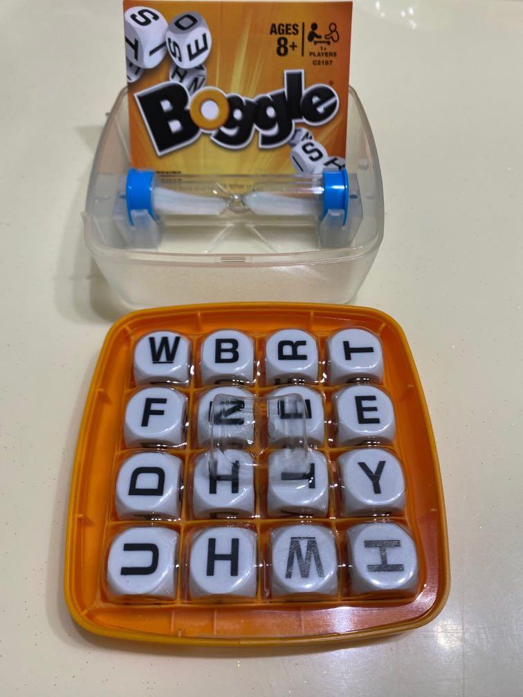 Like-new Boggle game, Hobbies & Toys, Toys & Games on Carousell