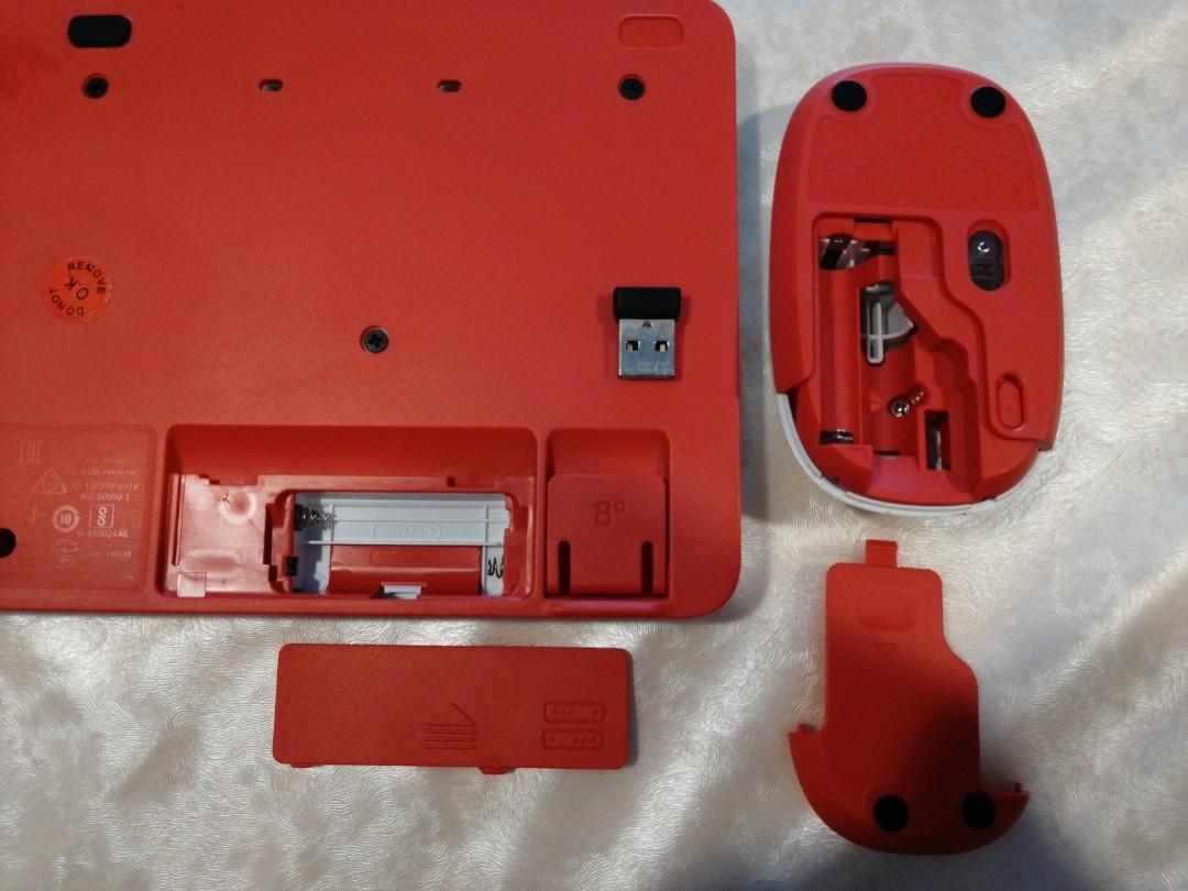 Logitech K240 Wireless Keyboard Mouse Computers And Tech Parts And Accessories Computer