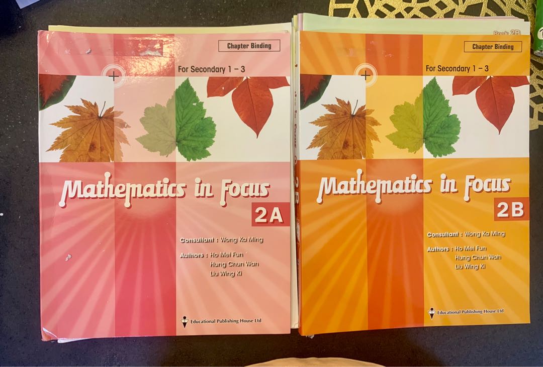 Mathematics in Focus 2A & 2B, 興趣及遊戲, 書本 & 文具, 教科書 - Carousell