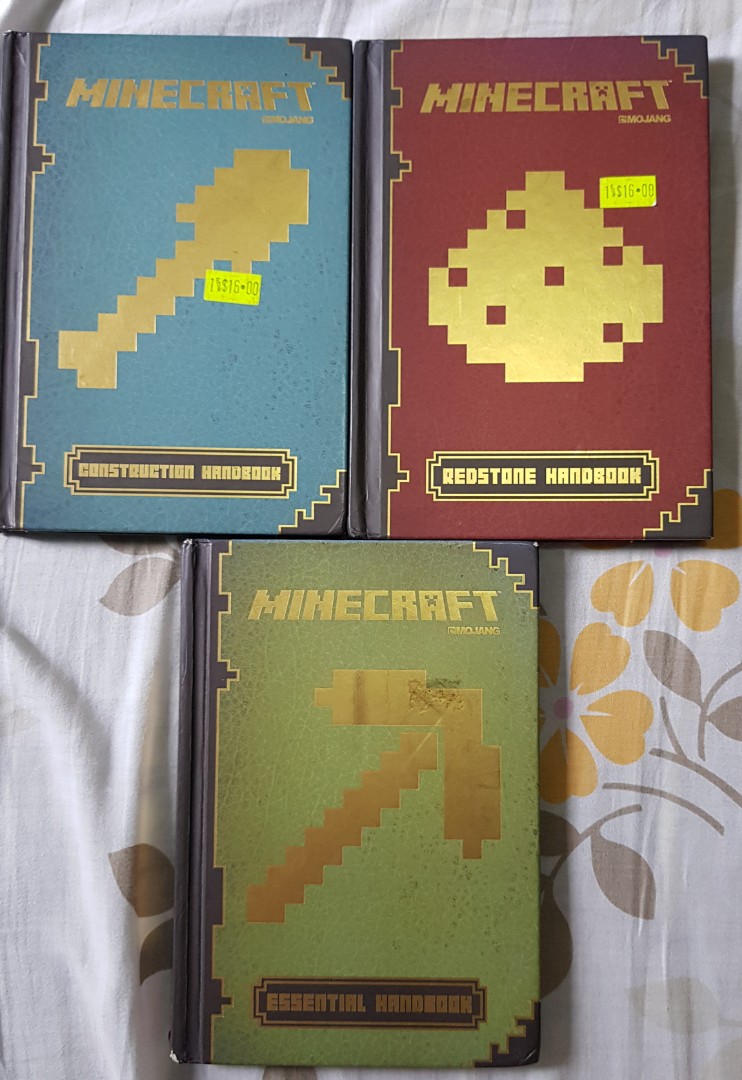 Minecraft Mojang Handbooks, Hobbies & Toys, Books & Magazines, Children ...