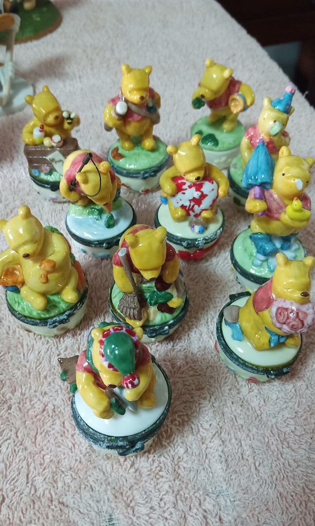 Mini winnie the pooh figures., Hobbies & Toys, Memorabilia ...