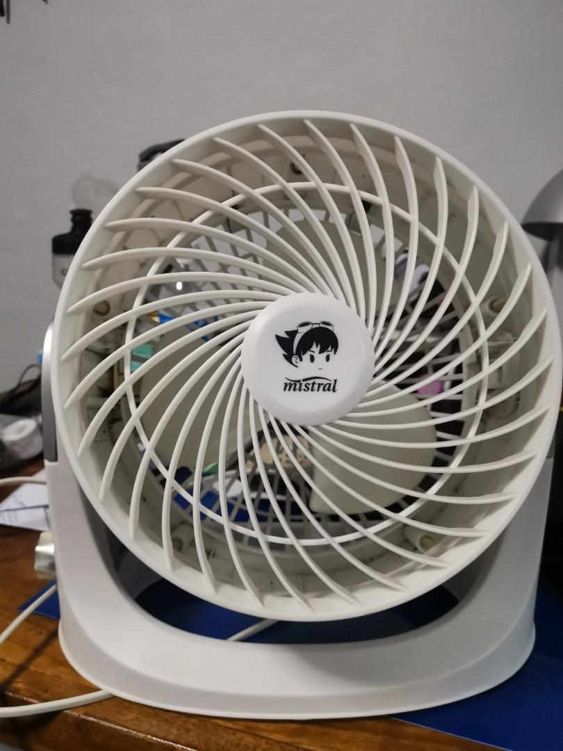 Mistral Desk Fan, Furniture & Home Living, Lighting & Fans, Fans on ...