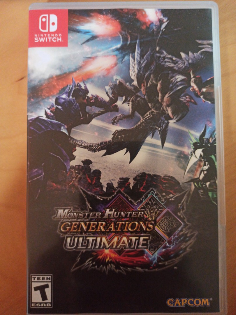 Monster Hunter Generations Ultimate MHGU Switch, Video Gaming, Video ...
