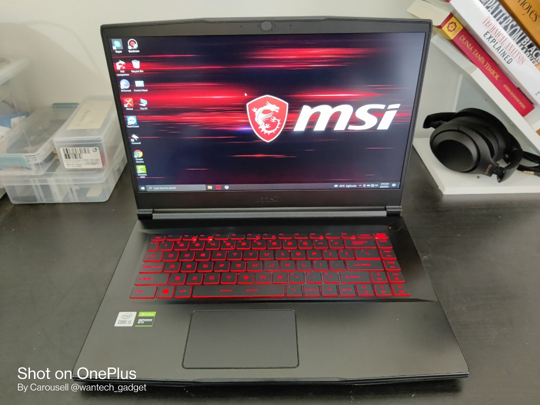 MSI GF63 Thin, 5Days usage, Likenew, Intel i5-10300H, GTX 1650, Upgraded Ram & Storage, Accept ...