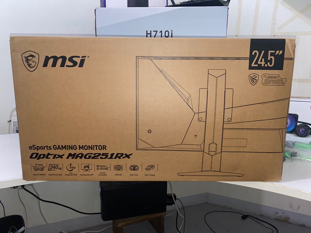 MSI Optix MAG251RX, Computers & Tech, Parts & Accessories, Monitor ...