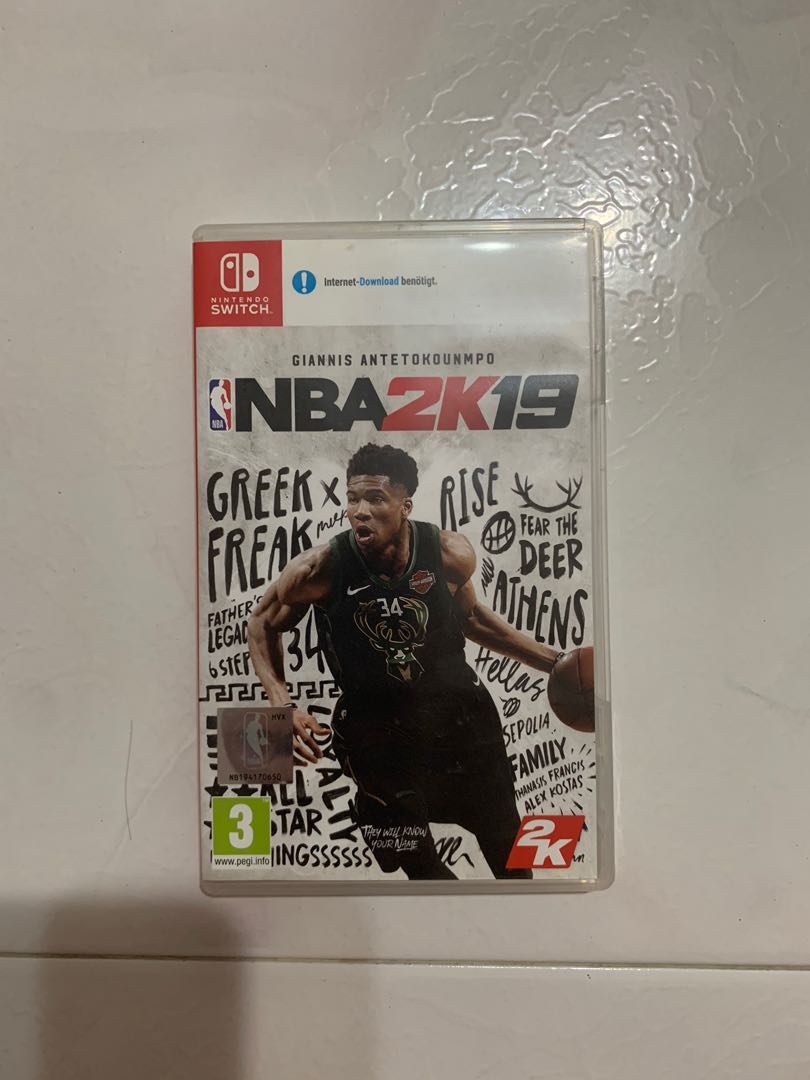 NBA 2k19 Switch, Video Gaming, Video Games, Nintendo on Carousell