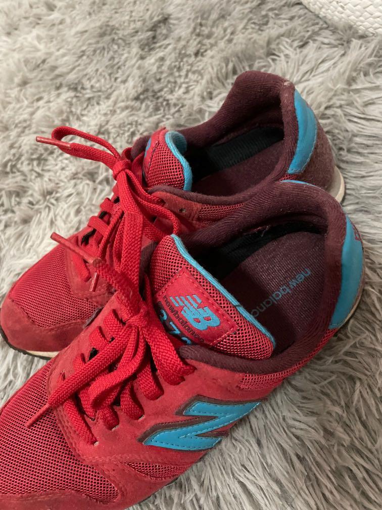 New Balance Red sneakers, Women's Fashion, Footwear, Sneakers on Carousell