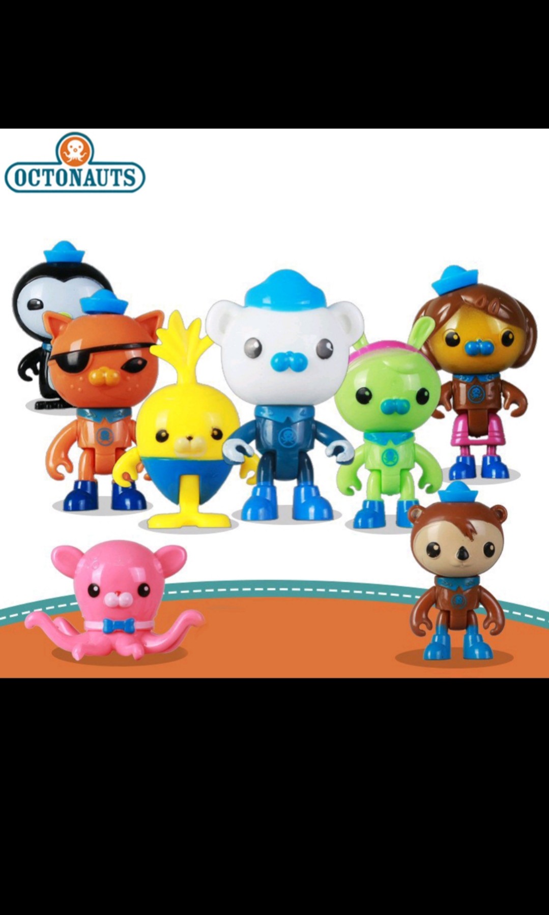 Octonauts Cake Toppers Set, Furniture & Home Living, Kitchenware ...