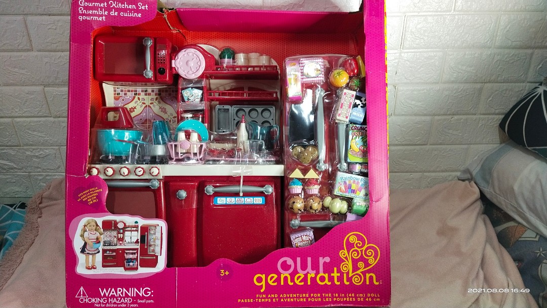 Our generation Kitchen set, Hobbies & Toys, Toys & Games on Carousell
