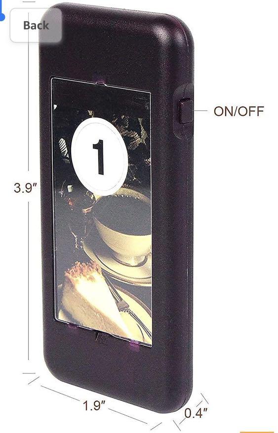 Pager Systems for Restaurants Wireless Calling System Restaurant Pager ...