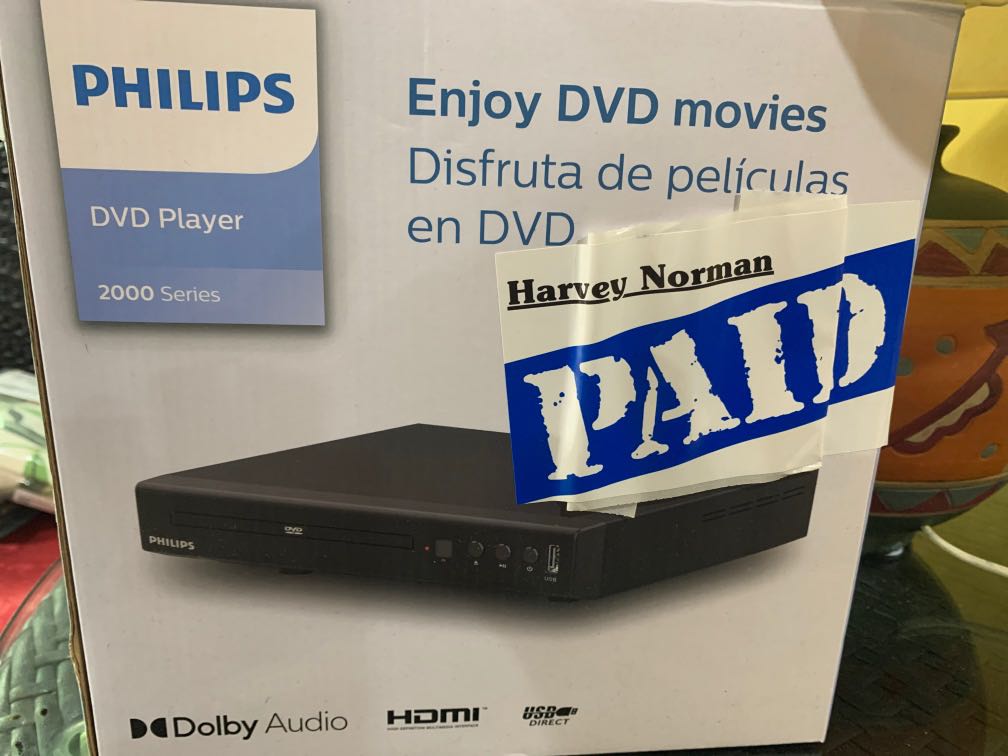 Philips DVD Player TAEP - 200/05, TV & Home Appliances, TV ...