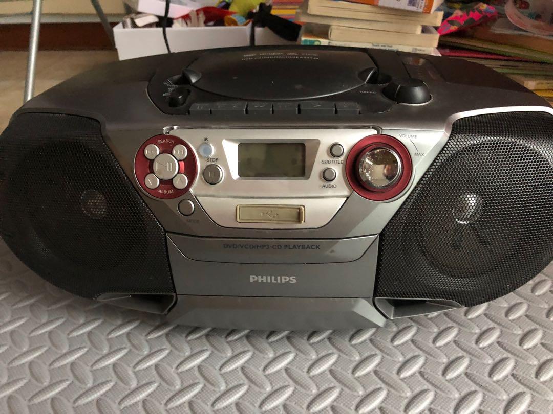Philips radio vcd dvd palyer, Audio, Portable Music Players on Carousell