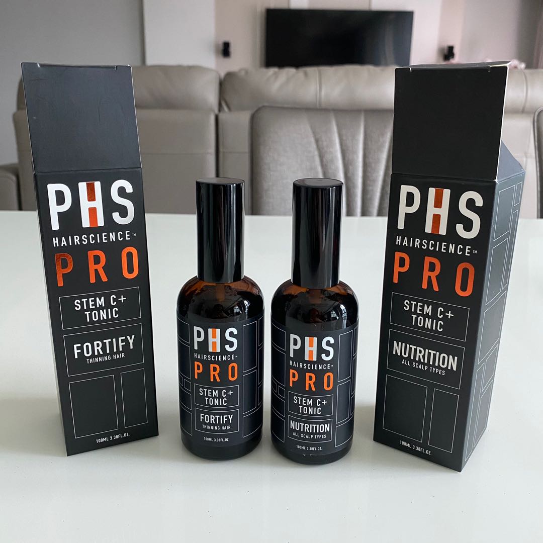 (RTP $120) PHS Hairscience Pro Stem C+ Hair Tonic: Nutrition Tonic, Beauty & Personal Care, Hair ...