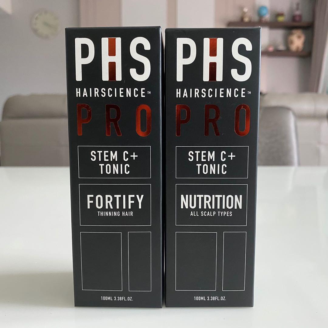 (RTP $120) PHS Hairscience Pro Stem C+ Hair Tonic: Nutrition Tonic, Beauty & Personal Care, Hair ...