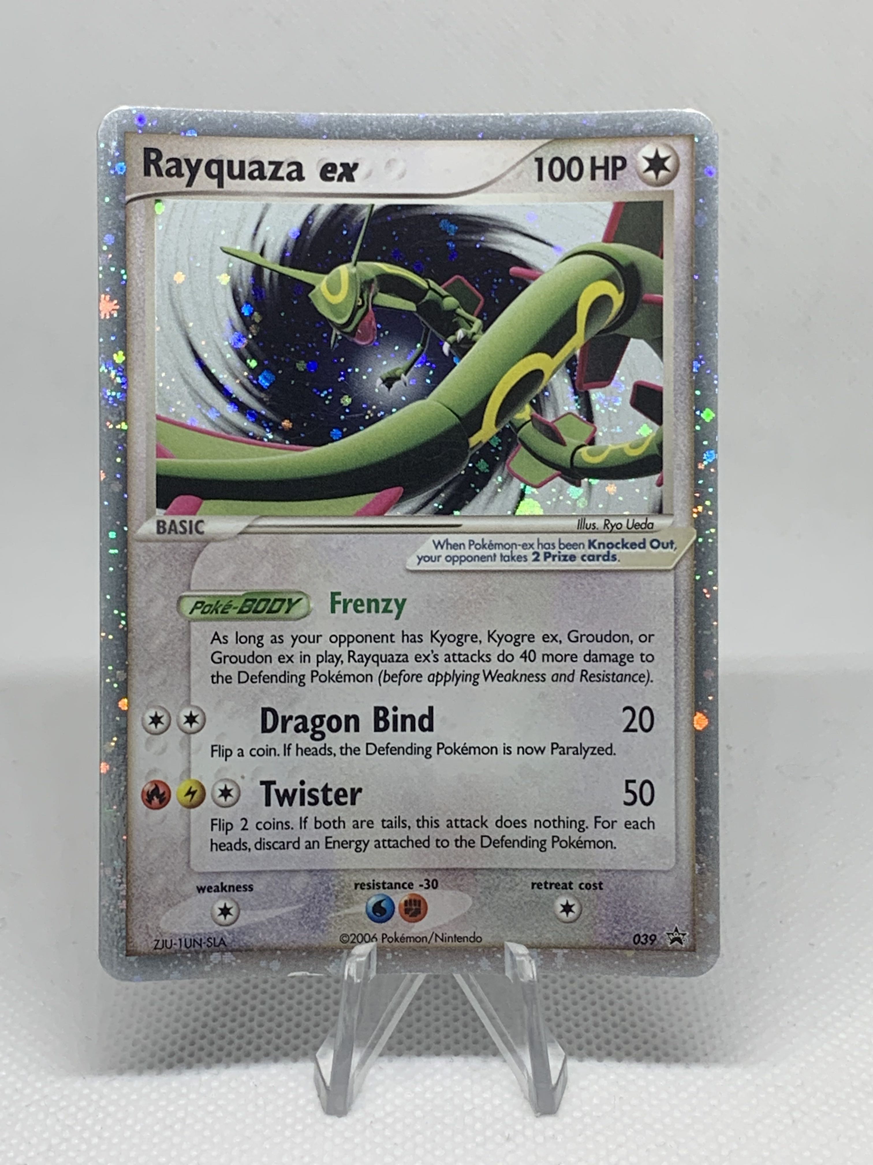 Pokemon - Rayquaza Ex Pokemon Promo Cards English, Hobbies & Toys, Toys ...
