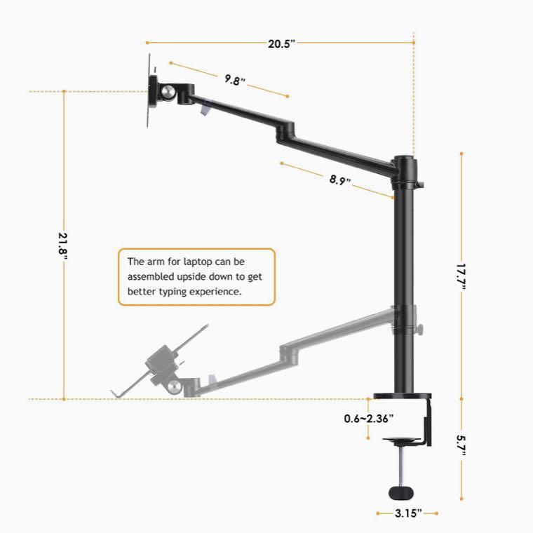 [iDS] Professional Live Stream Table Stand Universal Desktop Flexible 4 ...