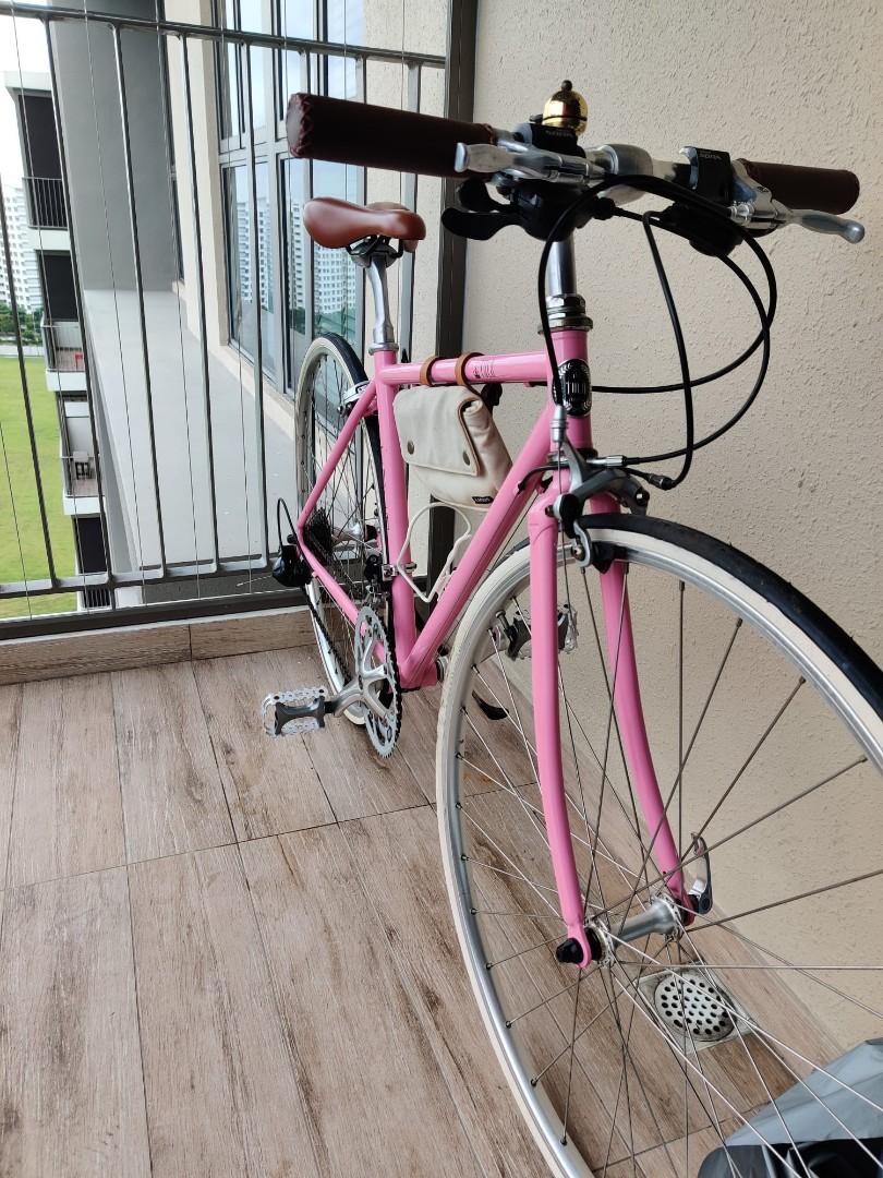 Rare Cute Pink Tula City Bike, Sports Equipment, Bicycles & Parts ...