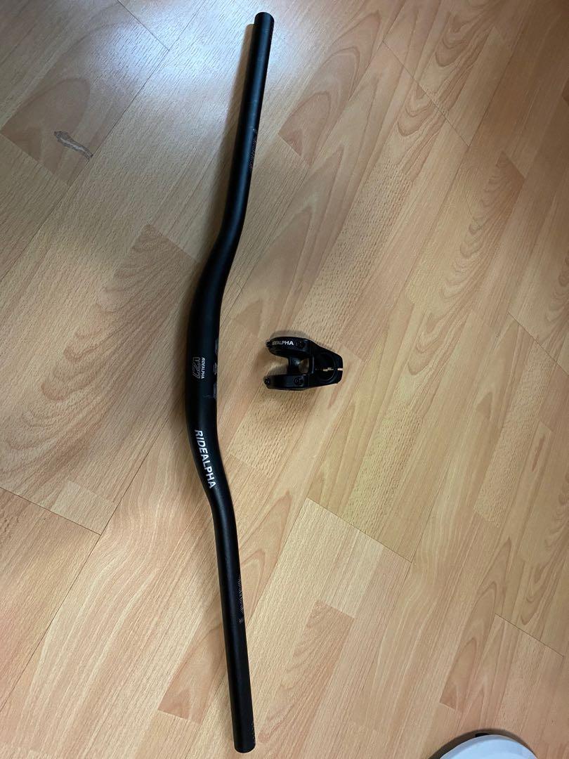 Ride Alpha Handlebar and Stem, Sports Equipment, Bicycles & Parts ...