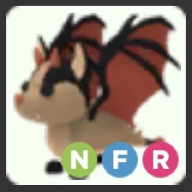 Roblox adopt me neon bat dragon, Video Gaming, Gaming Accessories, In ...