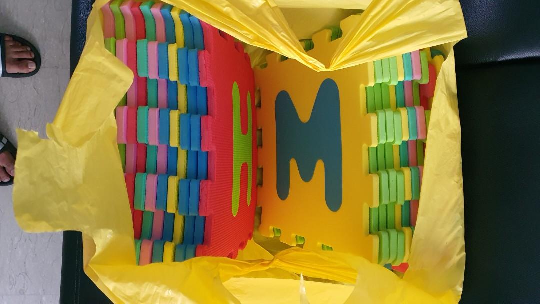 Rubber matt (Alphabet 26 pcs), Babies & Kids, Infant Playtime on Carousell