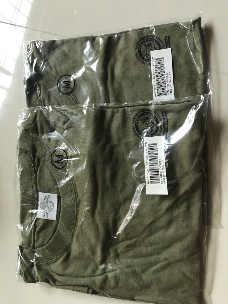 SAF cotton admin shirt, Men's Fashion, Activewear on Carousell