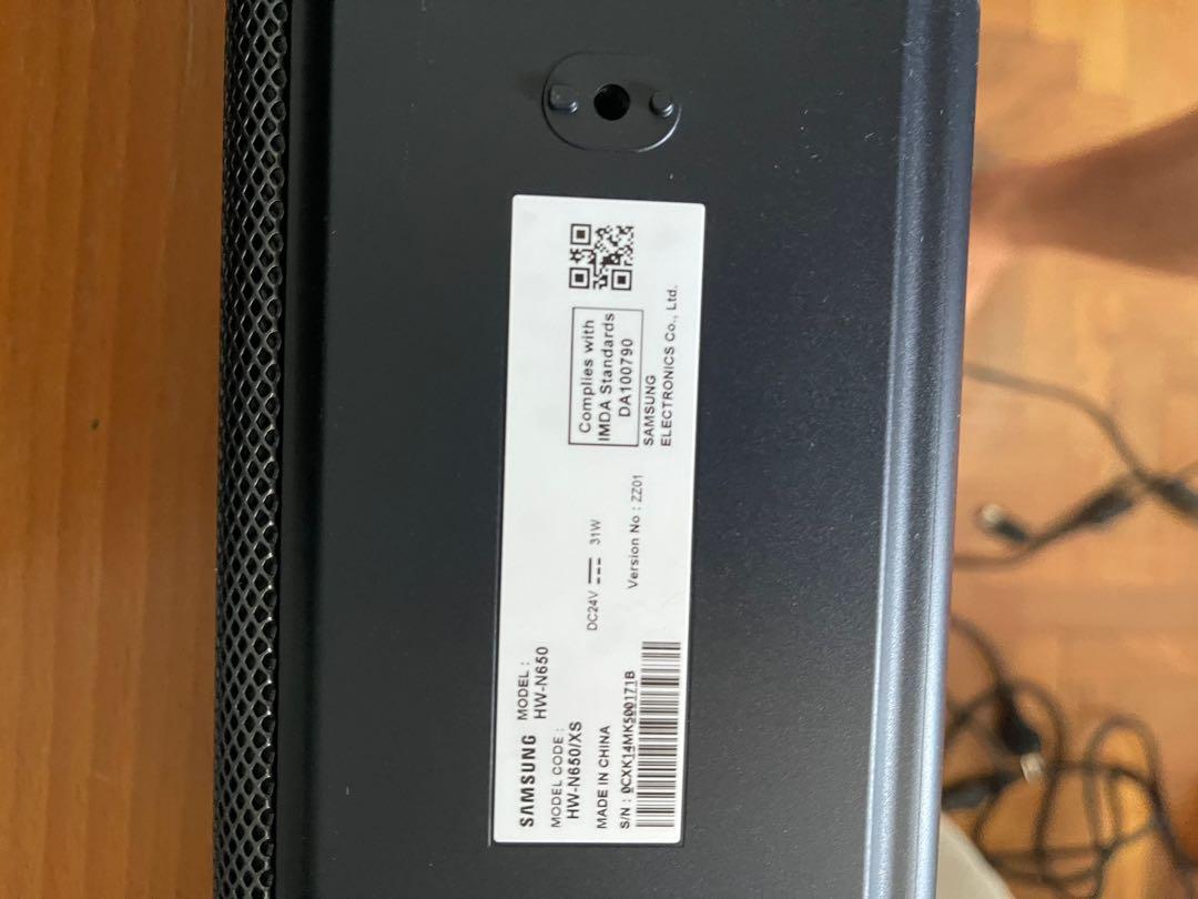 Samsung HW-N650, Audio, Soundbars, Speakers & Amplifiers on Carousell