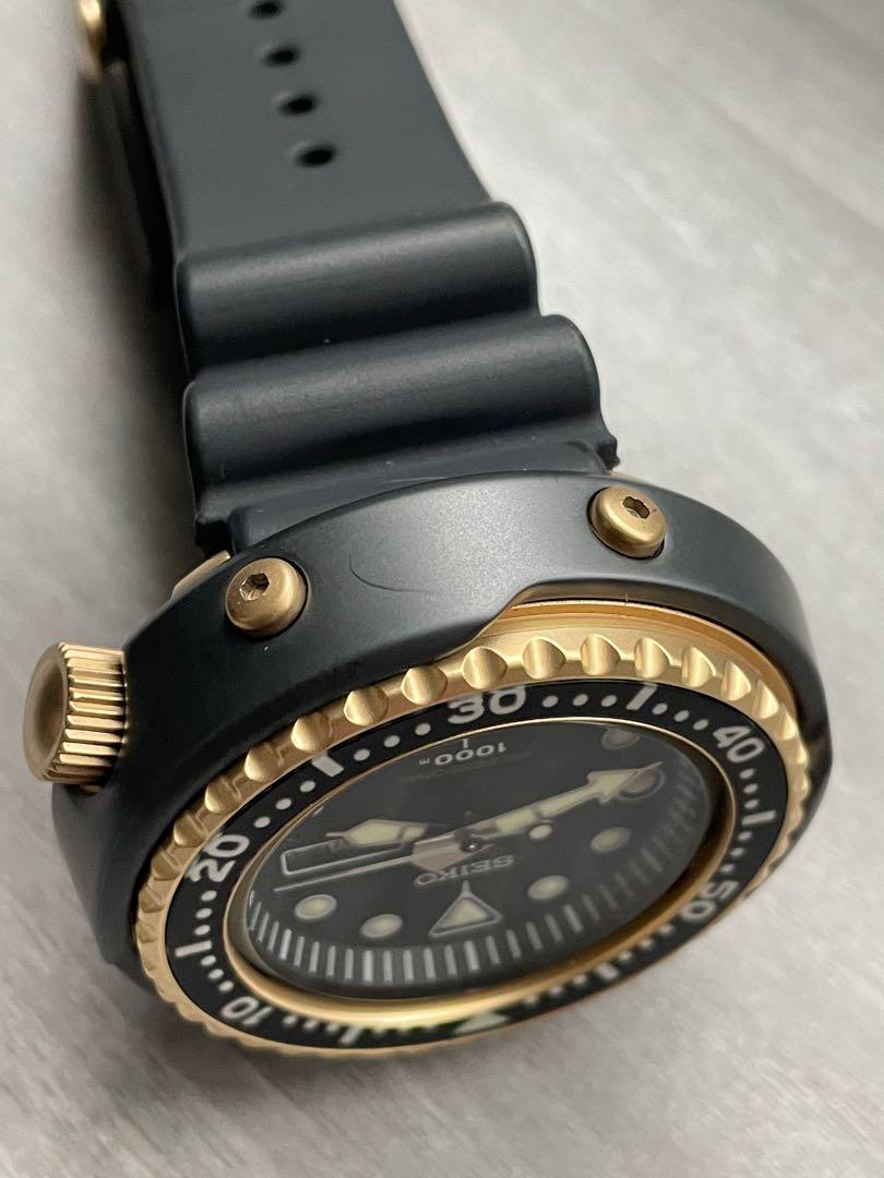 Seiko golden tuna reissue limited ed S23626J1, Luxury, Watches on Carousell